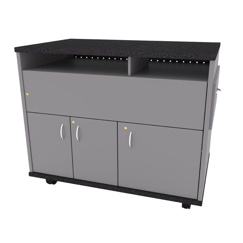 Square Top AV Lecterns - Standing Height | Nova Solutions